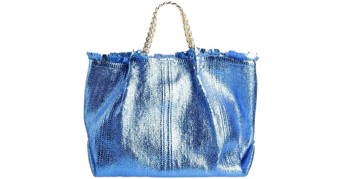 M★BRC Bright Handbag Textile Fibers in Blue | Lyst