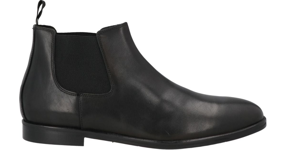 LUCA CARACCIOLO Ankle Boots in Black for Men | Lyst