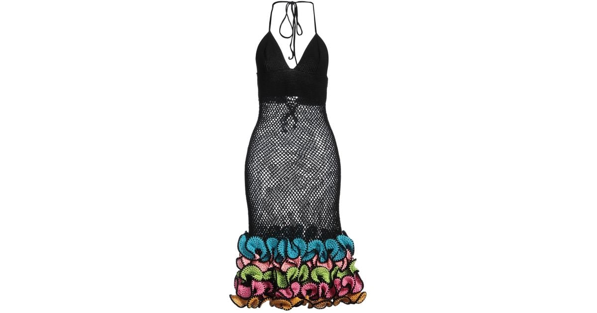 MY BEACHY SIDE Midi Dress in Black | Lyst UK
