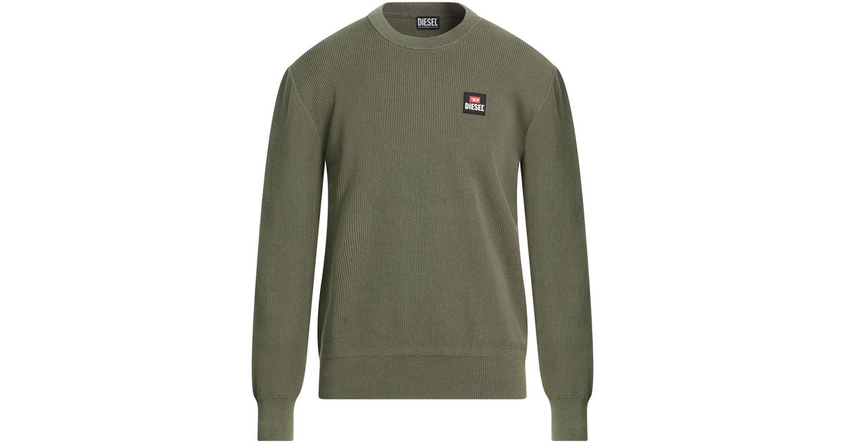 DIESEL Sweaters in Green for Men | Lyst UK