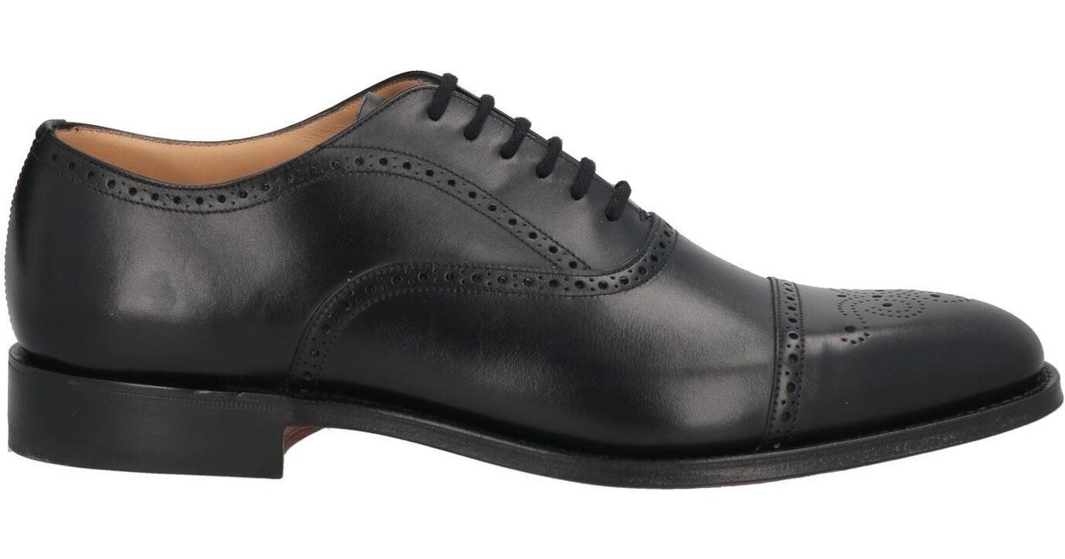 Church's Hawthorn Lace-Up Shoes Calfskin in Black for Men | Lyst UK