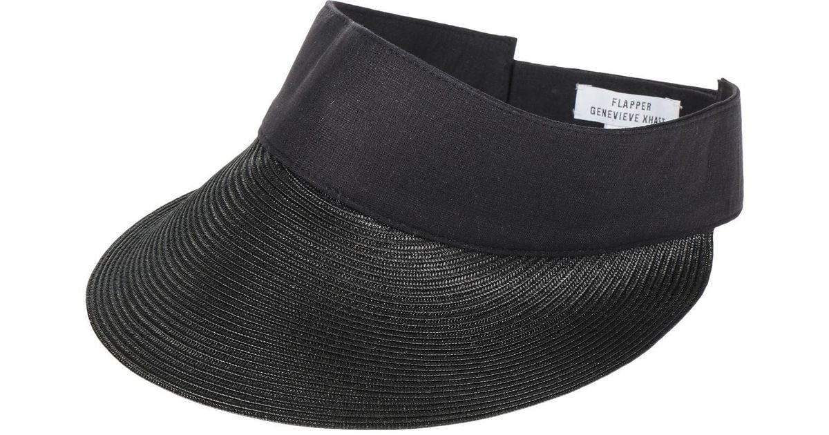 Flapper Hat Polypropylene in Black | Lyst