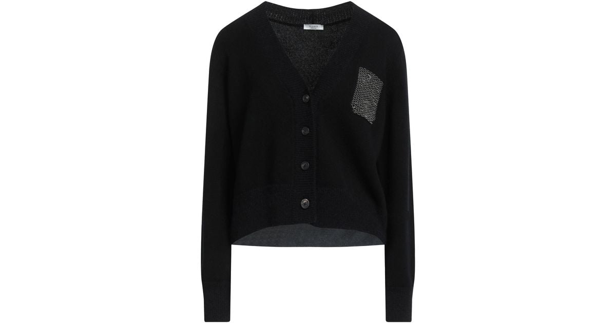 Peserico Cardigan in Black | Lyst