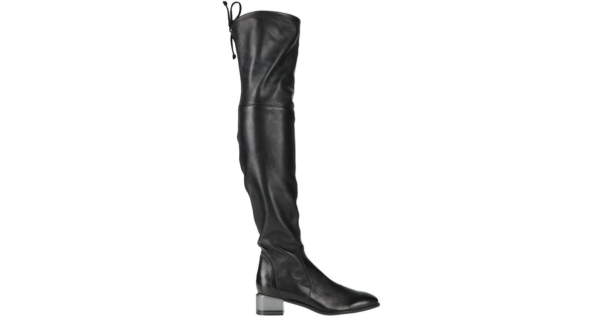 Stuart Weitzman Boot in Black | Lyst UK