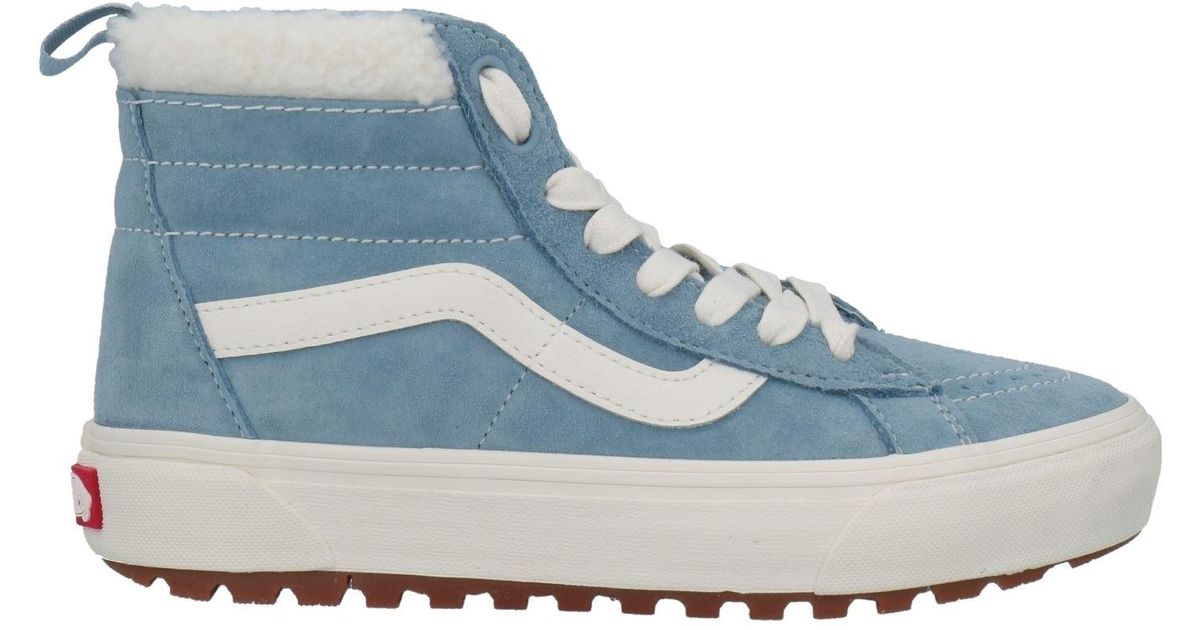 VANS MTE Sneakers Soft Leather in Blue | Lyst