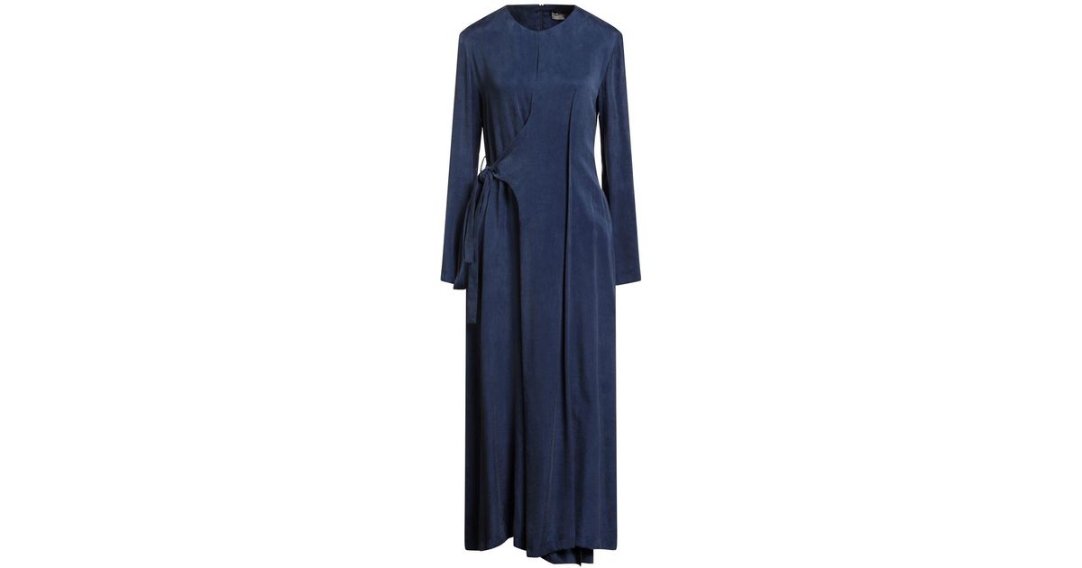 Tela Maxi Dress Viscose, Lyocell in Blue | Lyst