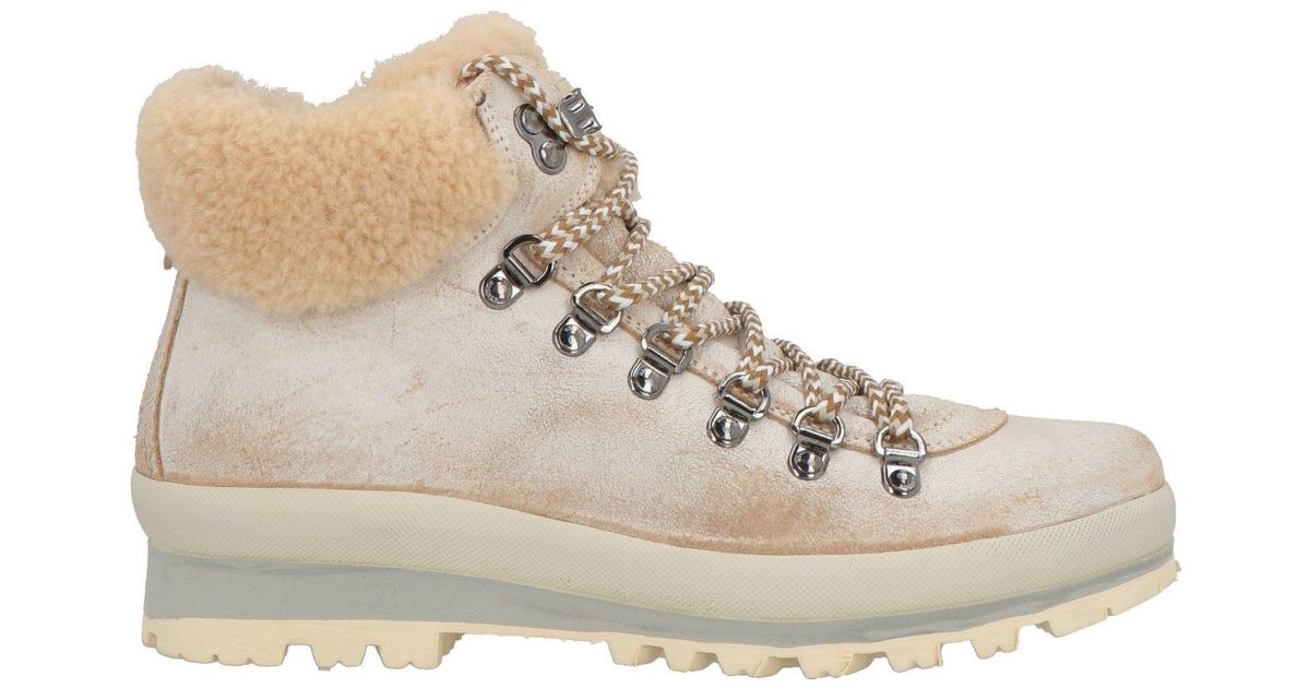 Bogner Ankle Boots Leather in Natural | Lyst