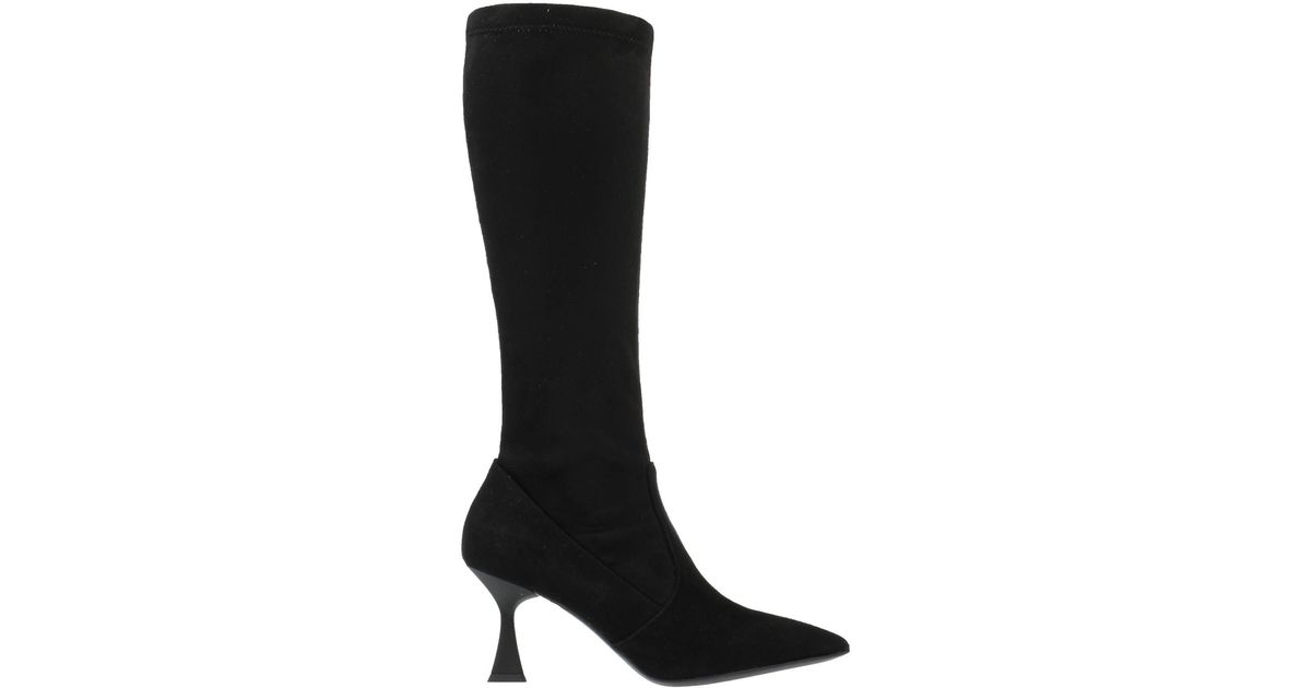Walter Violet Boot Leather in Black | Lyst