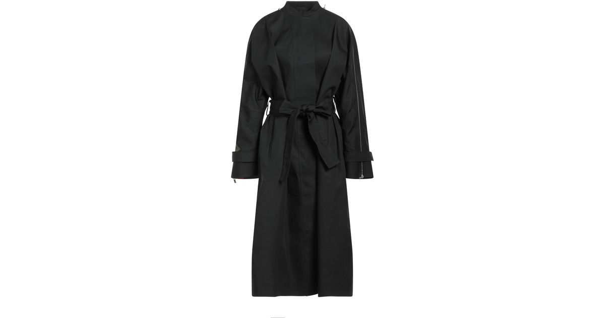 Ferragamo Overcoat & Trench Coat Cotton, Polyurethane, Polyamide in ...