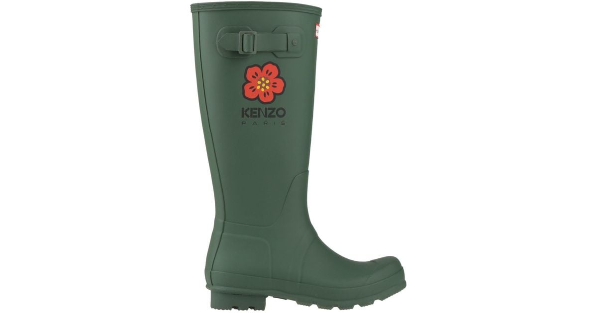 Kenzo X Hunter Boots in Green | Lyst UK