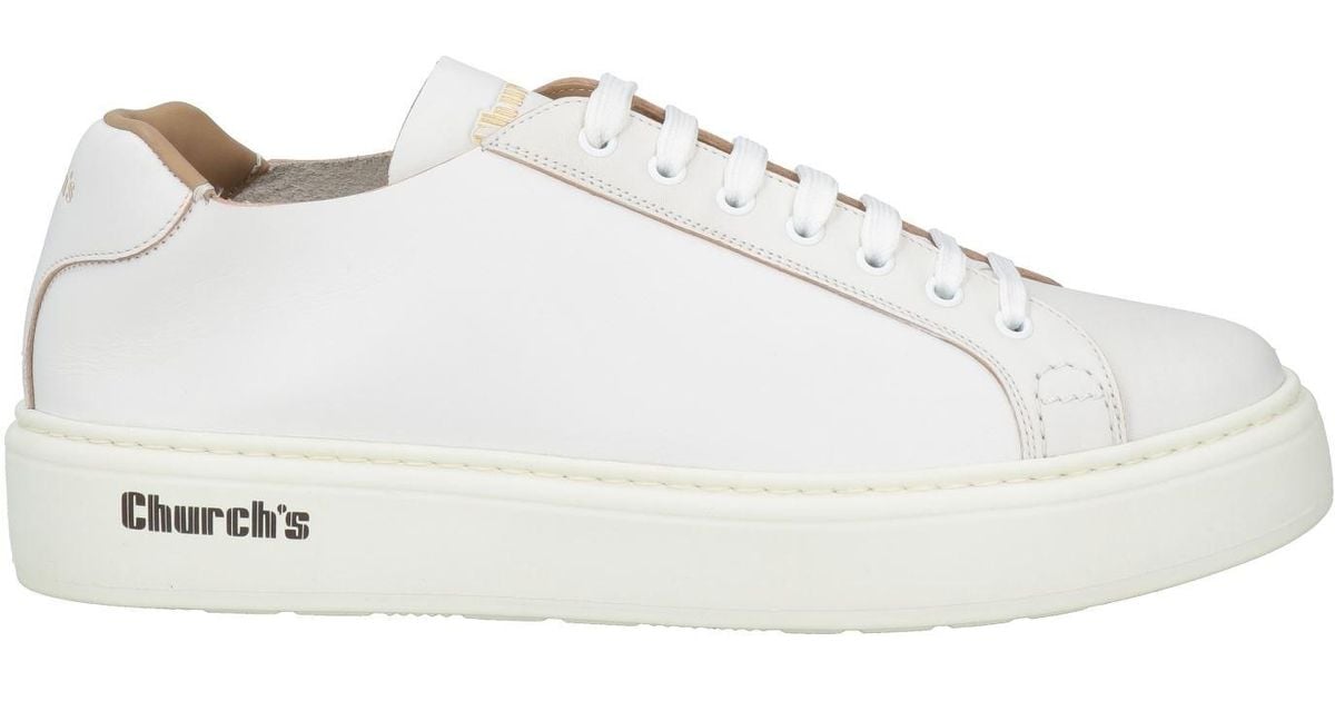 Church's Sneakers Soft Leather in White for Men | Lyst