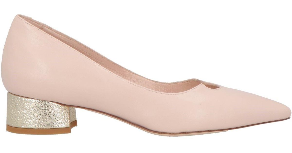 Tiffi Blush Pumps Leather in Pink | Lyst