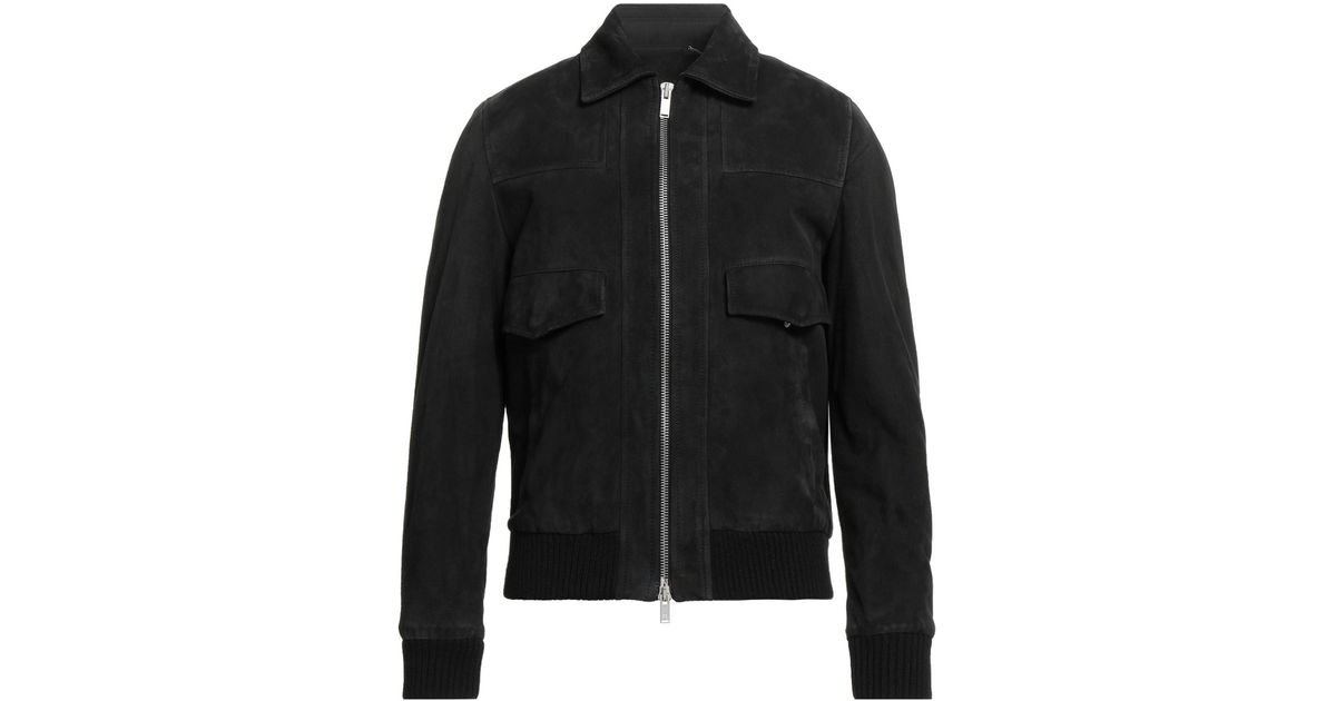 PT Torino Jacket Leather in Black for Men | Lyst UK