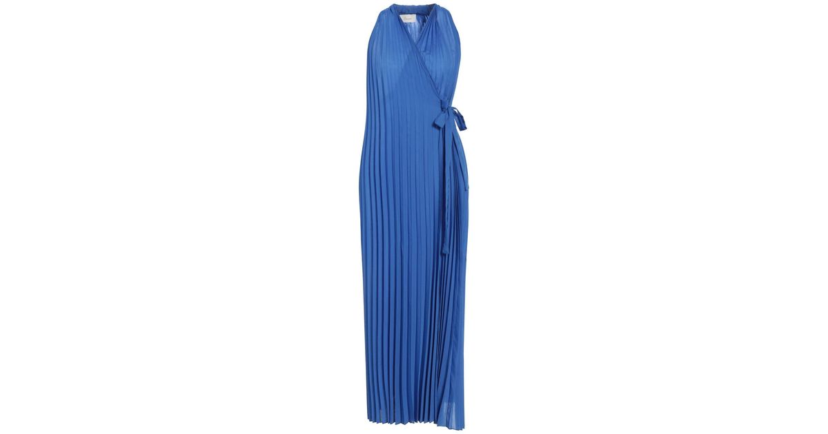 Souvenir Clubbing Maxi Dress Polyester in Blue | Lyst