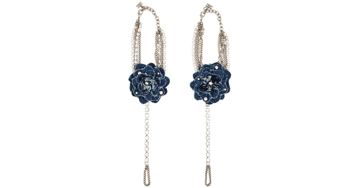 Elisabetta Franchi Ankle Bracelets in Blue | Lyst UK