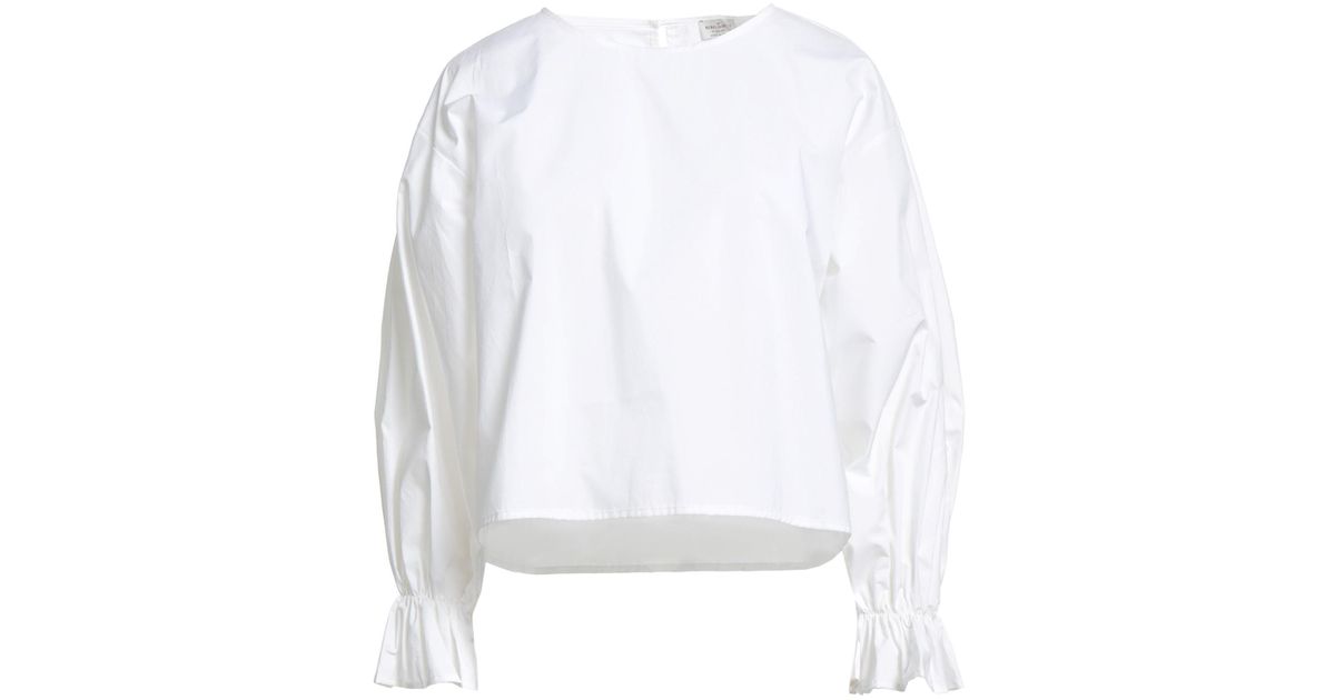 Rebel Queen Ivory Top Cotton in White | Lyst UK