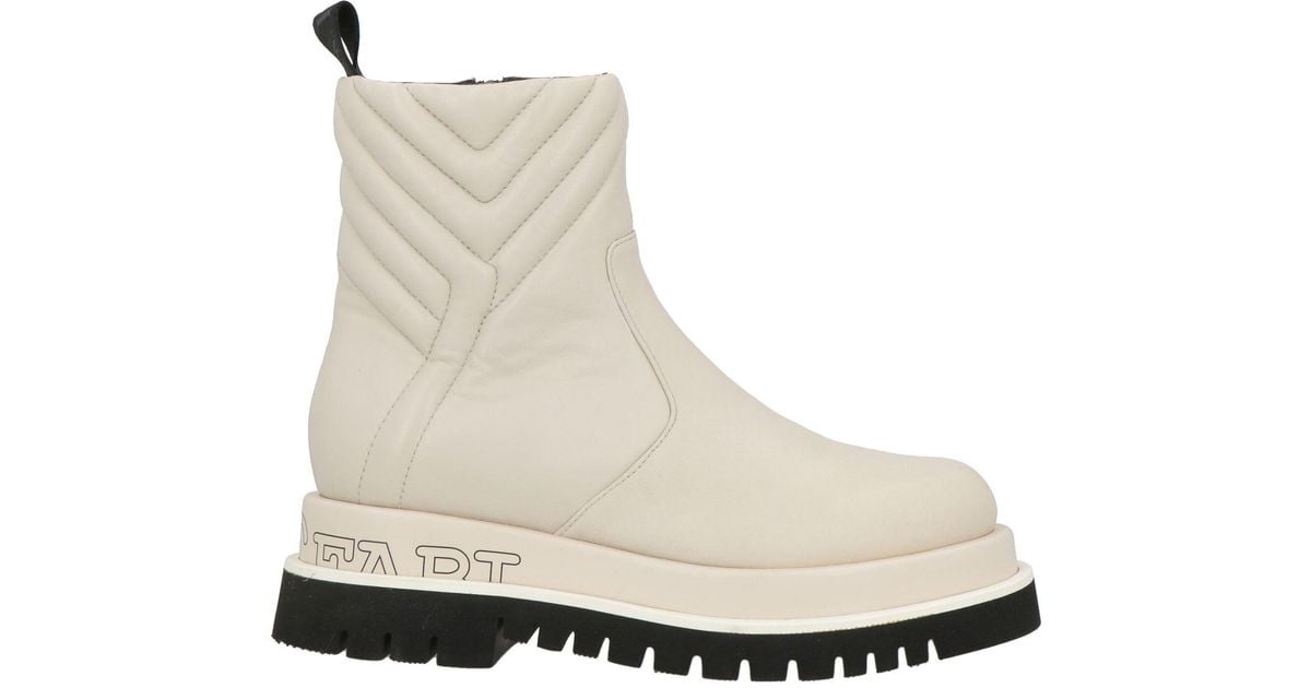 Fabi Ankle Boots in Natural | Lyst UK