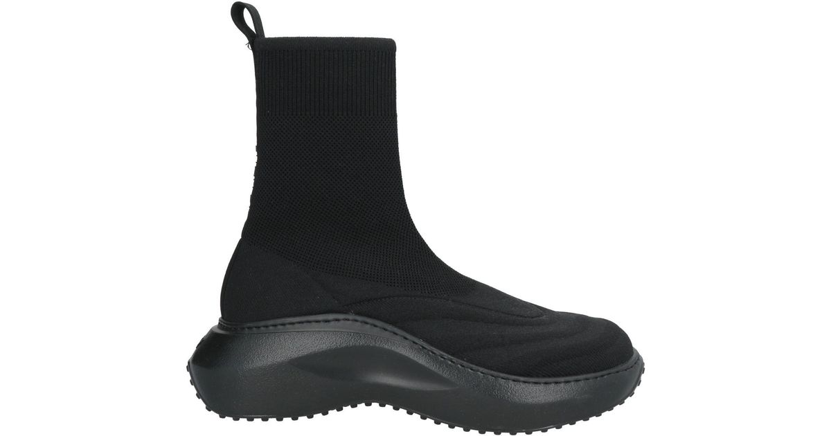 Vic Matié Sneakers Textile Fibers in Black | Lyst