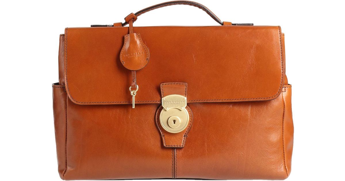 The Bridge Handbag in Brown | Lyst UK
