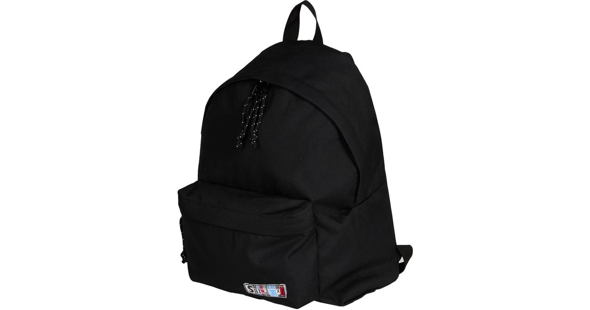 Saint Michael Backpack Textile Fibers in Black for Men | Lyst
