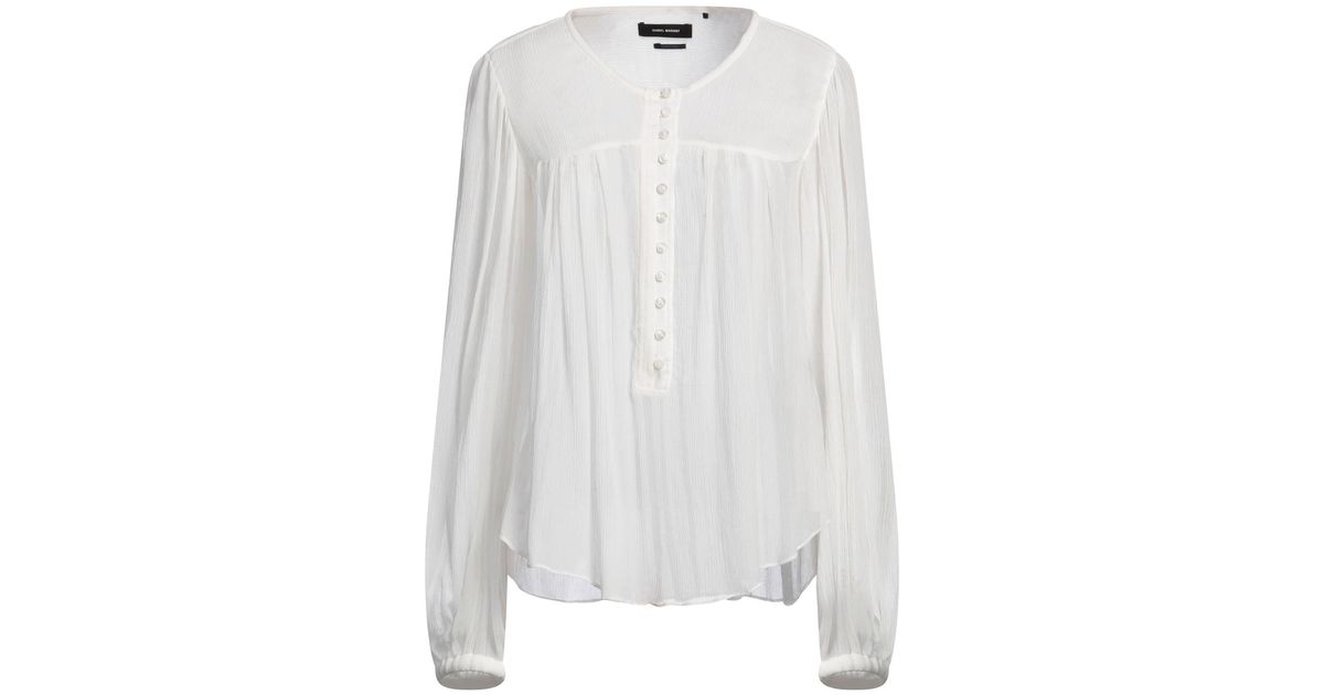 Isabel Marant Top in White | Lyst