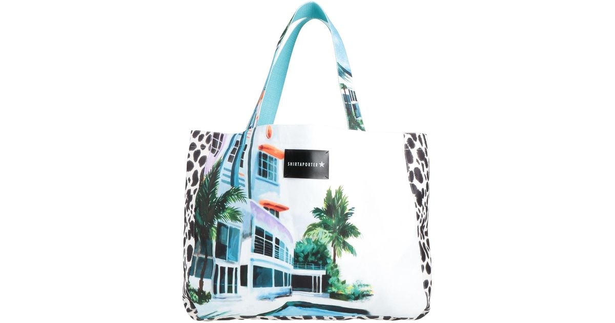 Shirtaporter Handbags in Blue | Lyst