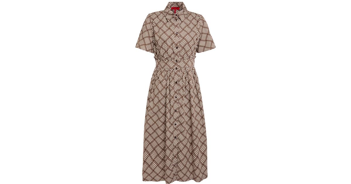 MAX&Co. Midi Dresses in Natural | Lyst