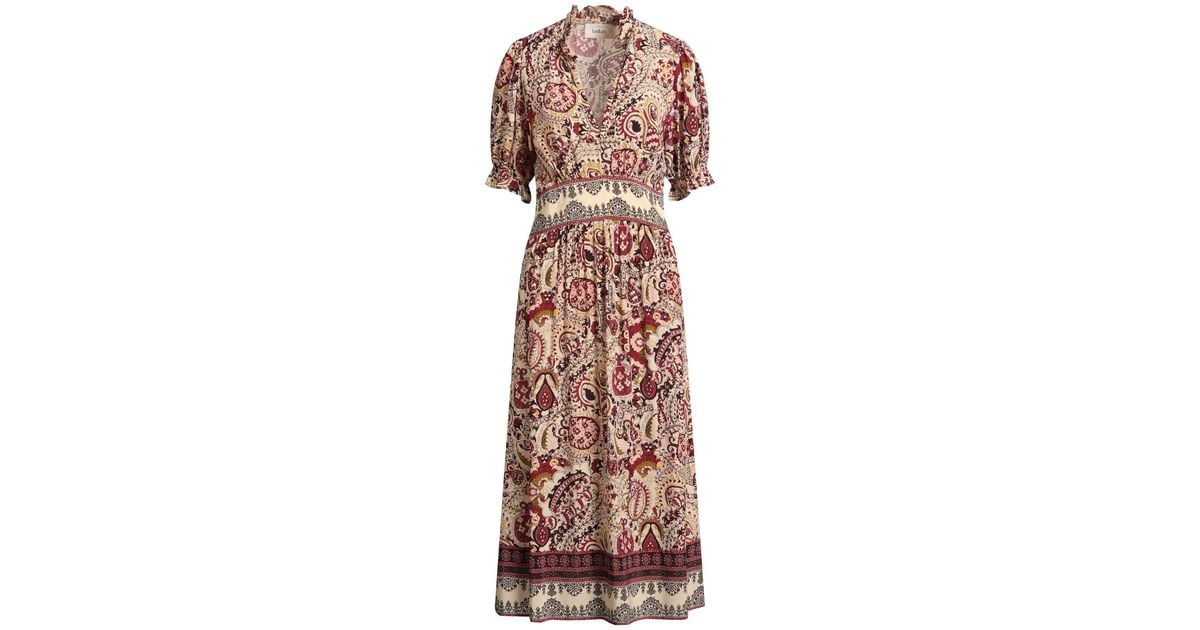 Ba&sh Midi Dresses in Natural | Lyst UK