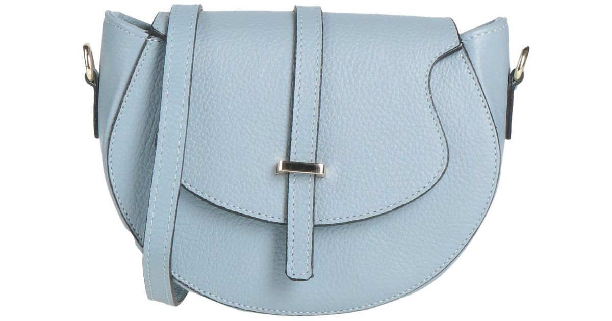 Laura Di Maggio Sky Cross-Body Bag Leather in Blue | Lyst