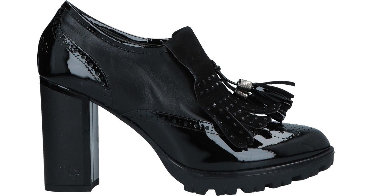 Loretta Pettinari Loafer in Black - Lyst