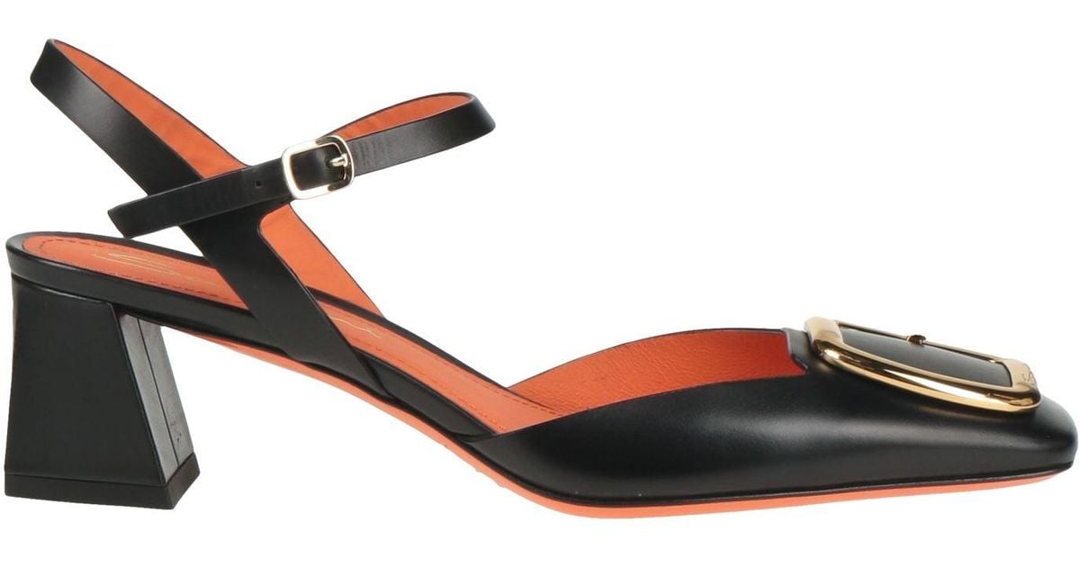 Santoni Pumps in Black | Lyst