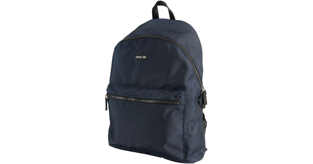 Cerruti 1881 Rucksack in Blue for Men | Lyst UK