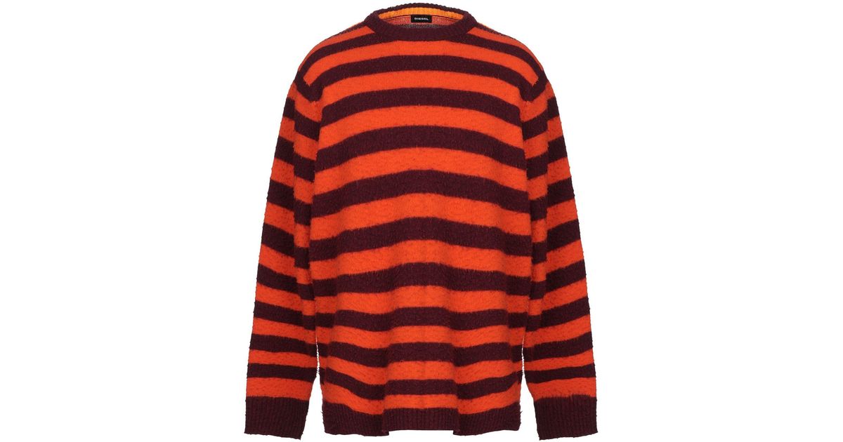 DIESEL Sweaters in Red for Men | Lyst UK