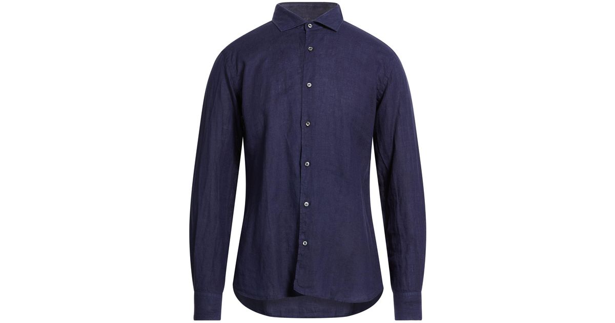 Fedeli Shirts in Blue for Men | Lyst UK