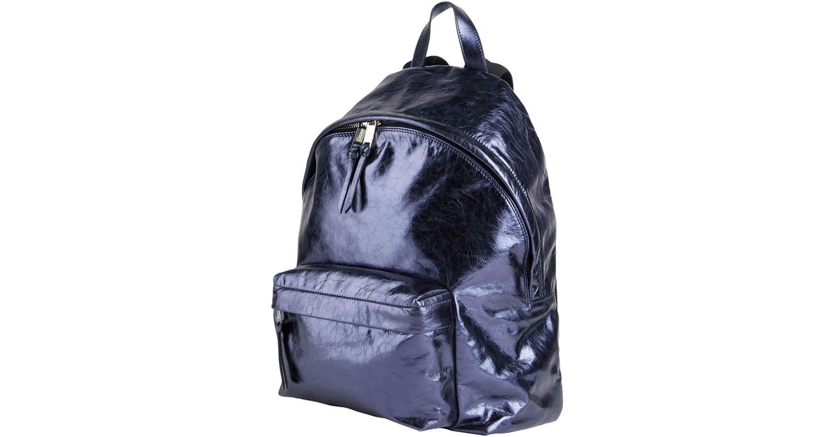 Givenchy Backpack Leather in Blue for Men | Lyst