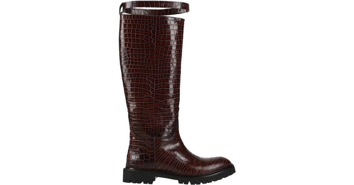 Rhude Chocolate Boot Leather in Brown | Lyst