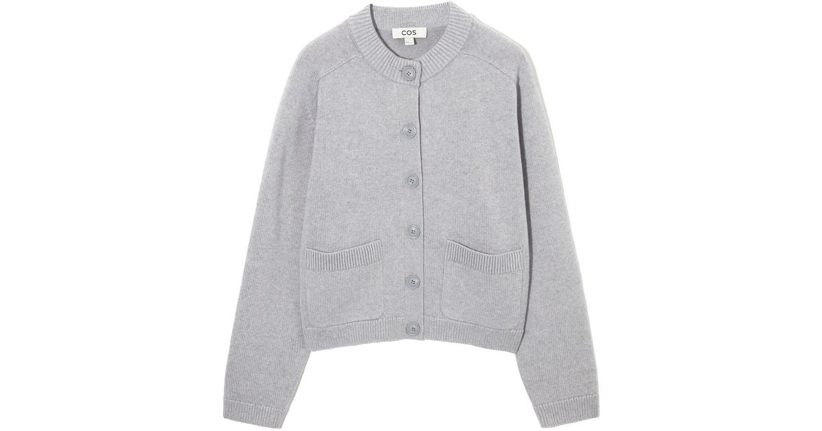 COS Cardigan in Grey | Lyst UK