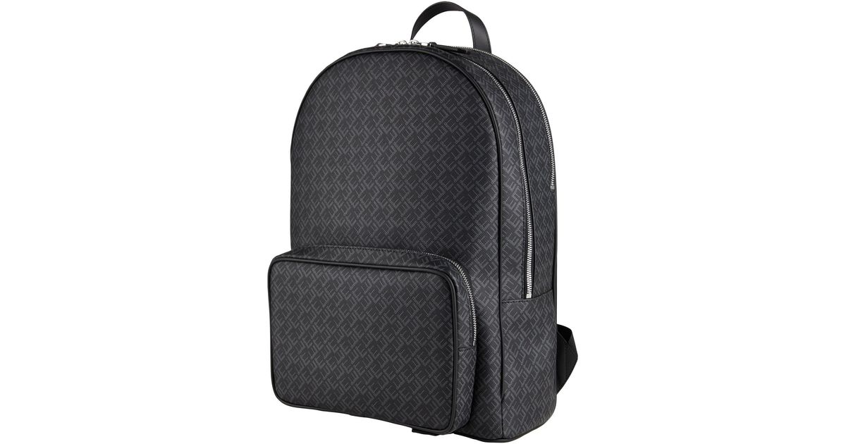 dunhill Backpack Leather in Black for Men | Lyst