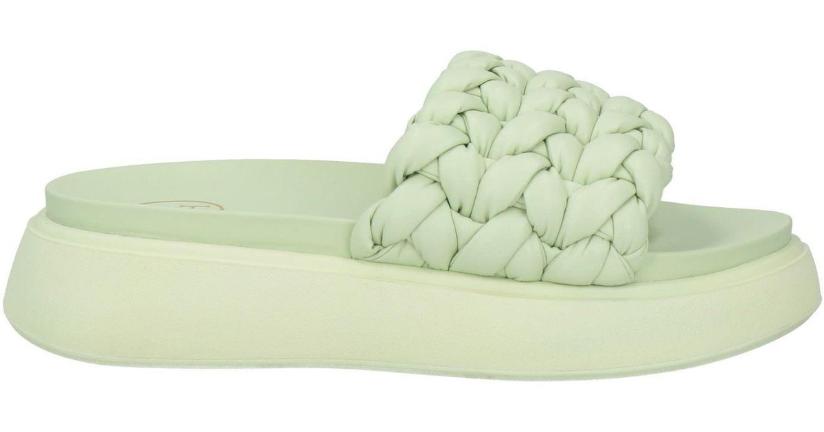 Ash Light Sandals Textile Fibers in Green | Lyst