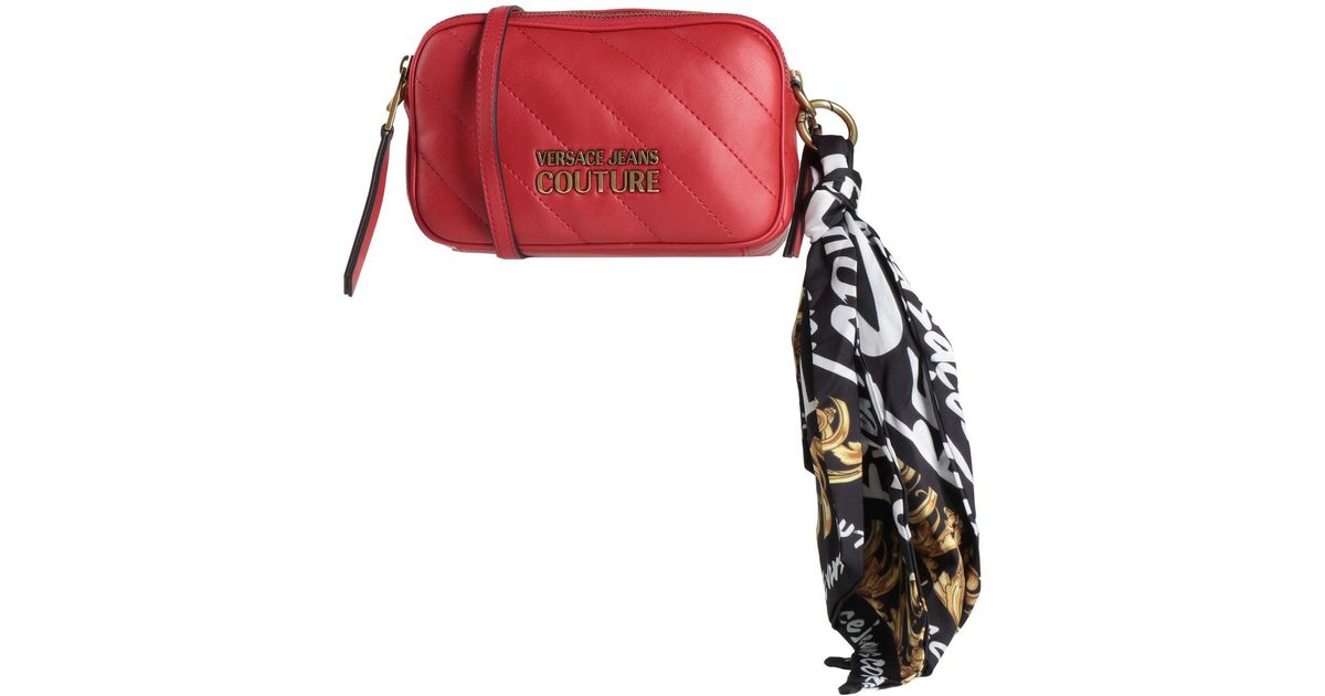 Versace Jeans Couture Cross Body Bags In Red Lyst Uk