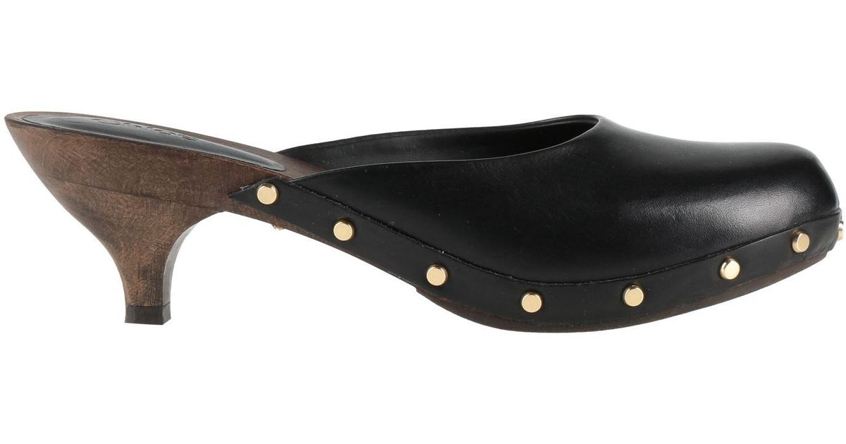 Chloé Mules & Clogs in Black | Lyst