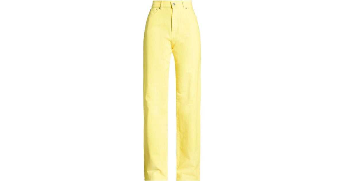 Grifoni Jeans in Yellow | Lyst UK