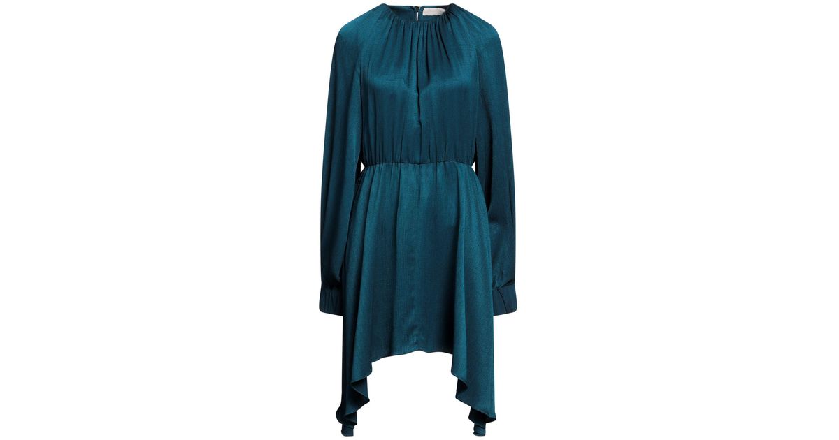 Vanessa Cocchiaro Mini Dress in Blue | Lyst