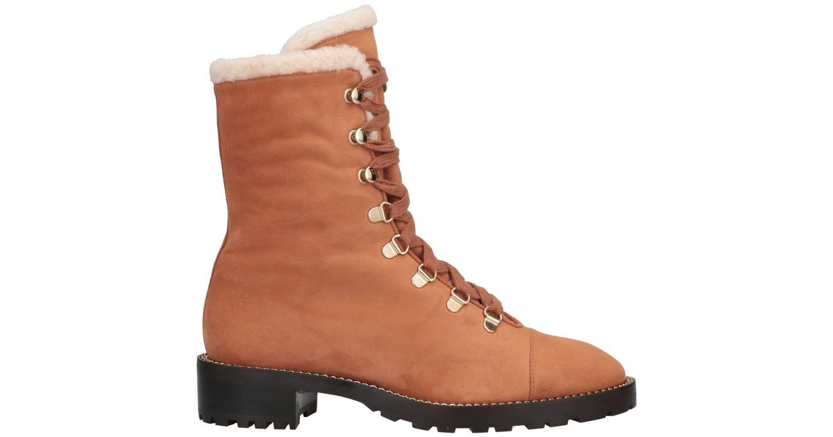 Stuart Weitzman Ankle Boots in Brown | Lyst