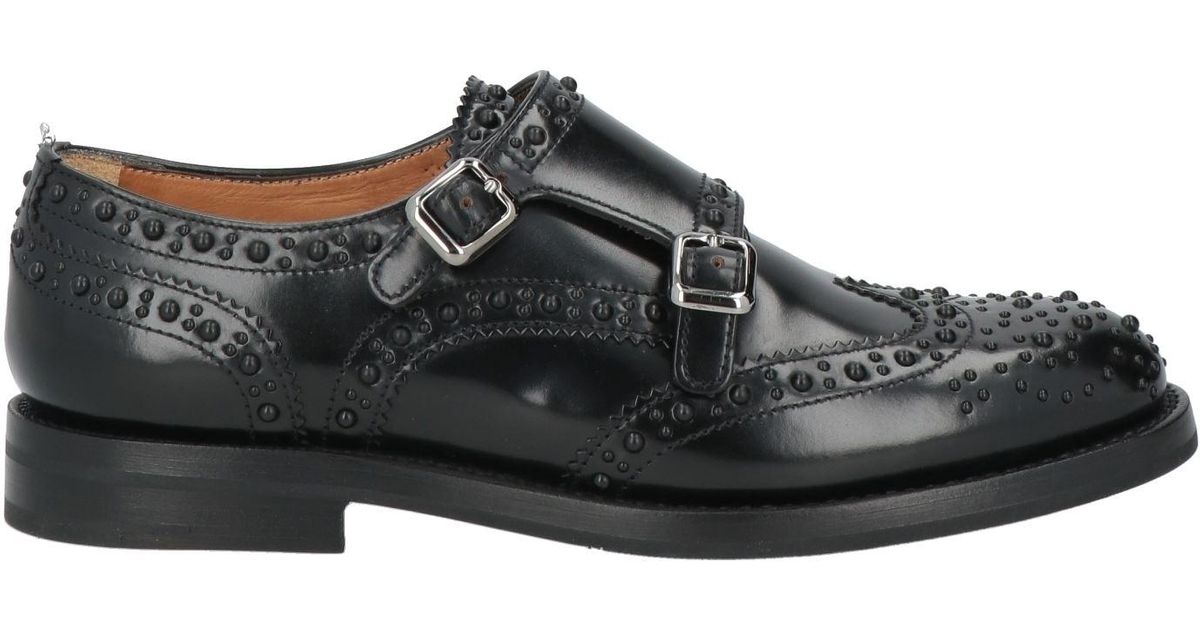 Church's Loafers Leather in Black | Lyst