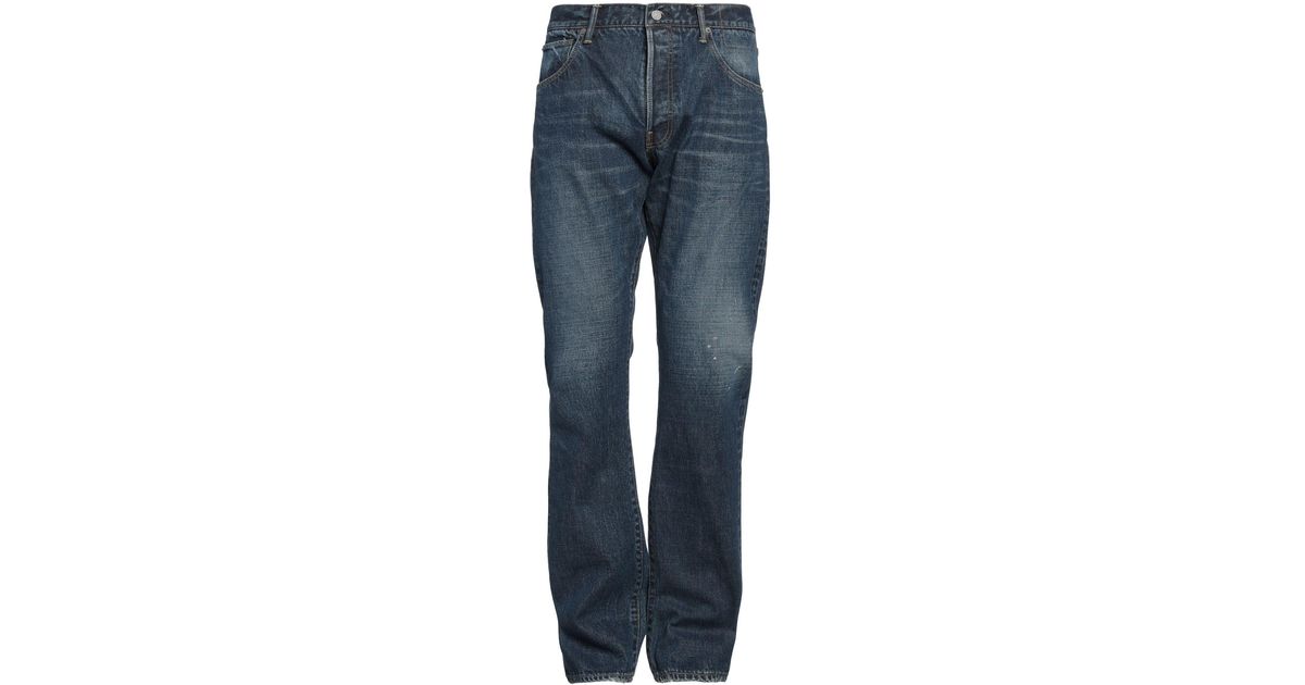 Visvim Jeans Cotton in Blue for Men | Lyst