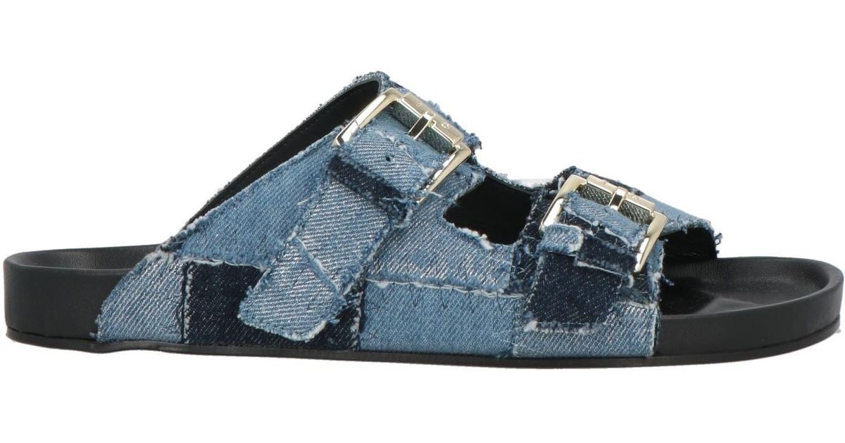 IRO Sandals Technical Fibers in Blue | Lyst