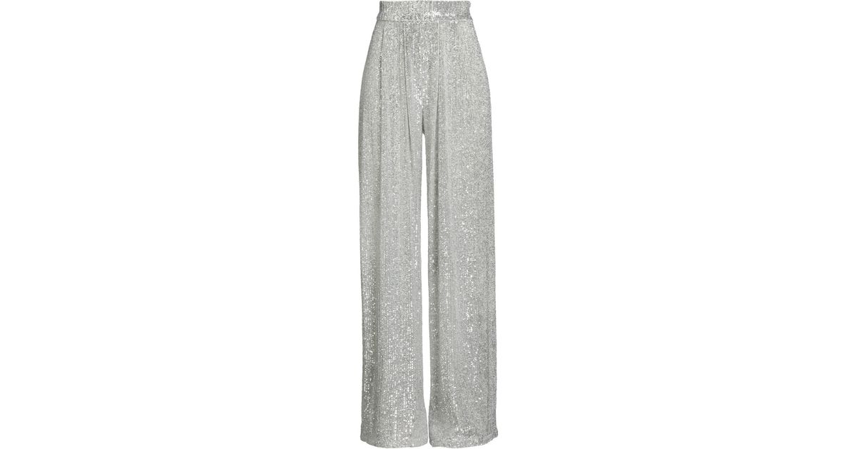 Twenty Four Haitch Pants in Grey | Lyst UK