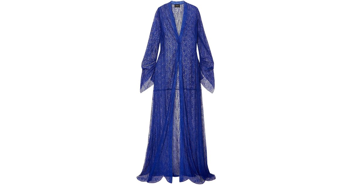 Akris Overcoat & Trench Coat in Blue | Lyst