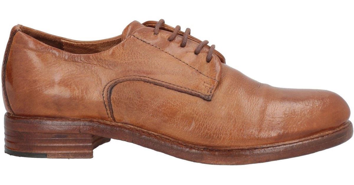 Hundred 100 Tan Lace-Up Shoes Soft Leather in Brown | Lyst